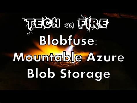 Using Azure Blob Storage With Blobfuse To Mount Folders In Linux And Use Nextcloud Youtube