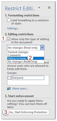 How To Make A Word Document Read Only