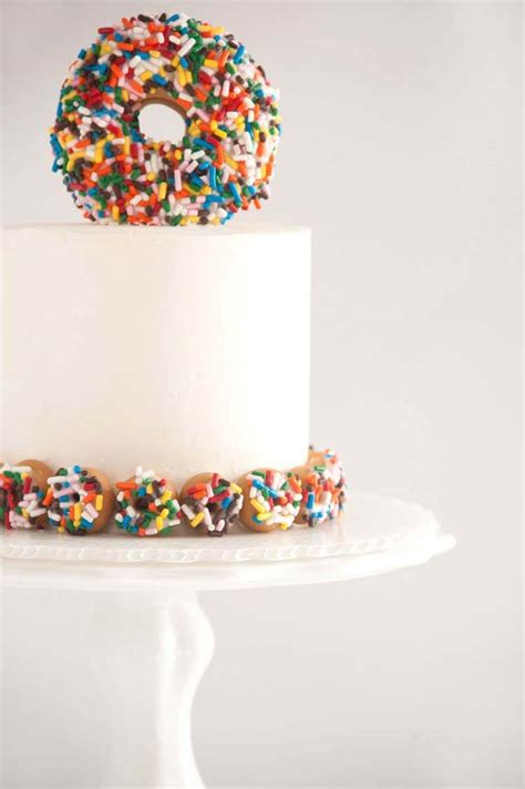 Sprinkle Cake Donut