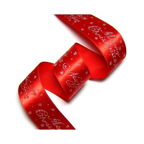 빨강공단은색 반짝이 크리스마스로고 크리스마스리본 샤인선물포장