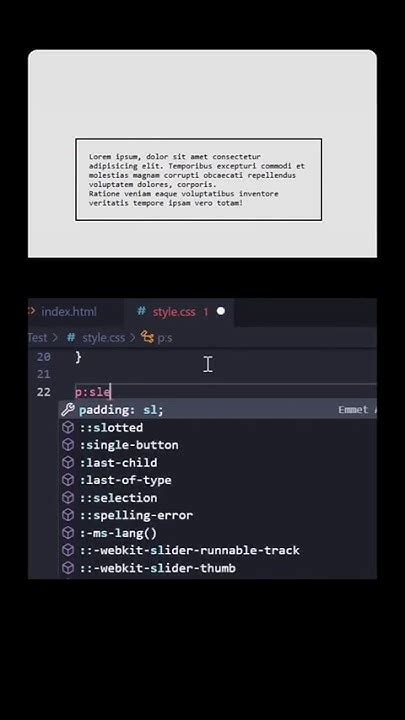 🎨 Style Selected Text Using Css Selection Webdevelopment Coding Tipstricks Shorts Youtube