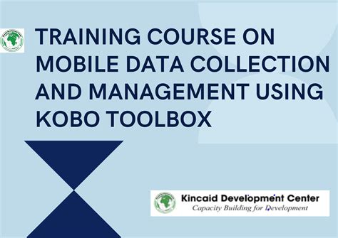 Training Course On Mobile Data Collection Using Odk Kobotoolbox Course