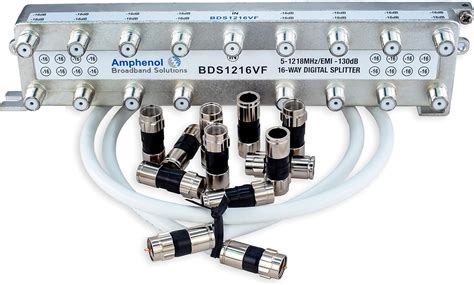 Satellitesale Amphenol Digital High Performance 16 Way Coaxial Splitter Bds1216fv