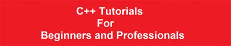 C Tutorials For Beginners And Professionals Dot Net Tutorials