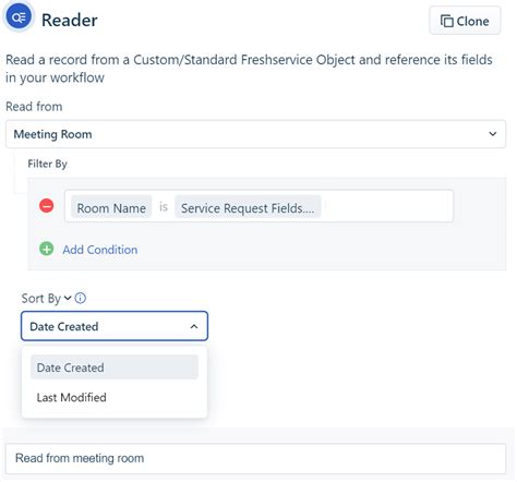 reader node freshservice