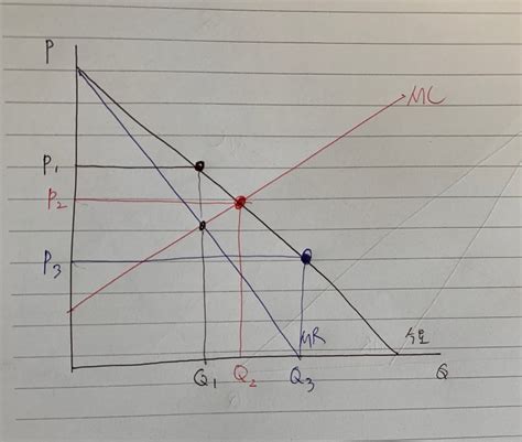 독점기업 그래프 질문 지식in