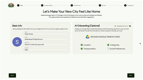 Nested Devpost