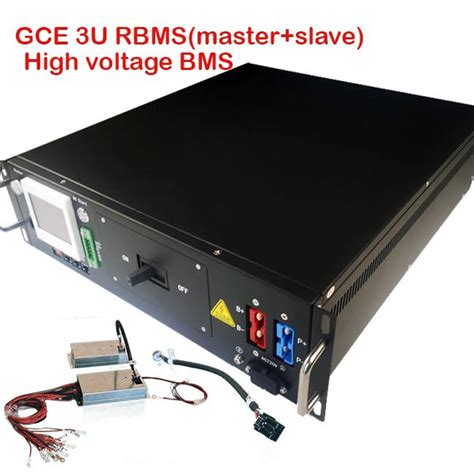 High Voltage Bms Gce 160s 512v125a Bms 3u Master Bms Hunan Gce High