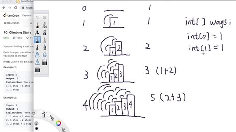 Leetcode Tutorial 70 Climbing Stairs Youtube