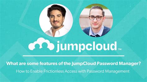 Jumpcloud Password Manager Features Youtube