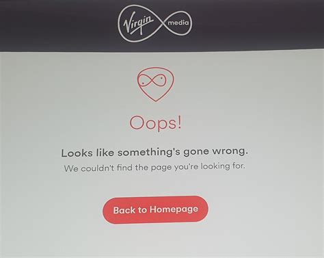 Oops Somethings Gone Wrong Virgin Media Community 5514925