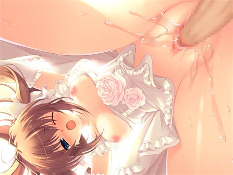 Rule 34 Asuka Mirai Blue Eyes Blush Breasts Brown Hair Censored Game