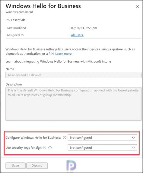 Disable Windows Hello For Business Using Intune Comprehensive Guide