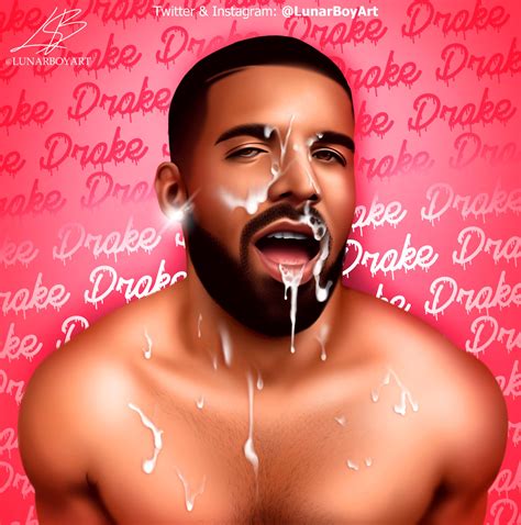 Rule 34 African African Male Bbl Drizzy Biracial Biracial Male Celebrity Cum On Face Drake