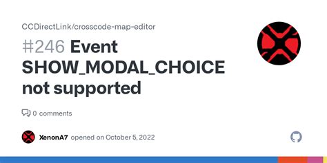 Event Showmodalchoice Not Supported · Issue 246 · Ccdirectlinkcrosscode Map Editor · Github