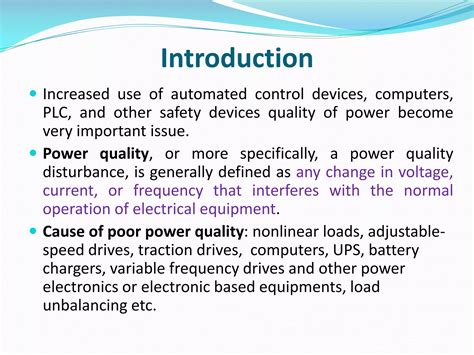 Power Quality Disturbances Pdf