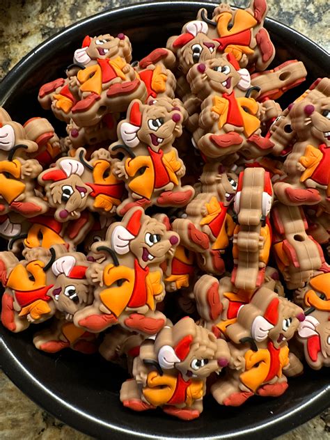 Jaq Mouse Silicone Focal A Friend In Bead Is A Friend Indeed