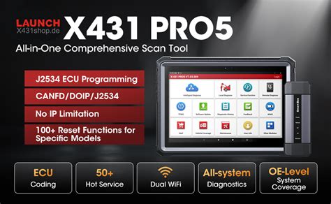 Launch X PRO PRO Diagnostis All System Support ECU Coding Online Programming Service