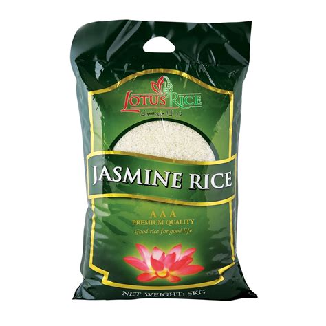 Lotus Premium Jasmine Rice 5 Kg Online At Best Price Lulu Uae