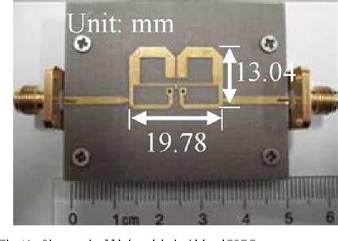 Figure 13 From Compact Microstrip Dual Tri Quad Band Bandpass Filter