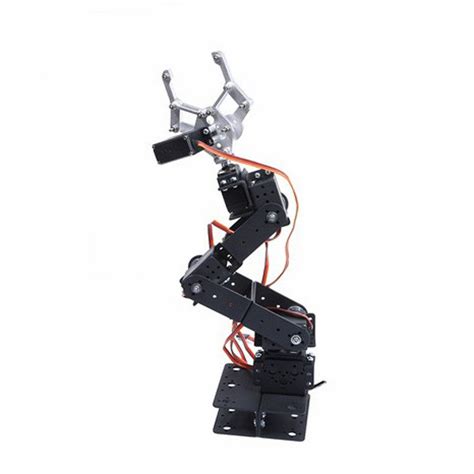 6 Dof Robot Bras Manipulateur Avec Arduino Contrôle 6 Pièces 180 Degrés Servos Pince En Métal 6 Dof Robot Bras Manipulateur Avec Arduino Contrôle 6 Pièces 180 Degrés Servos Pince En Métal