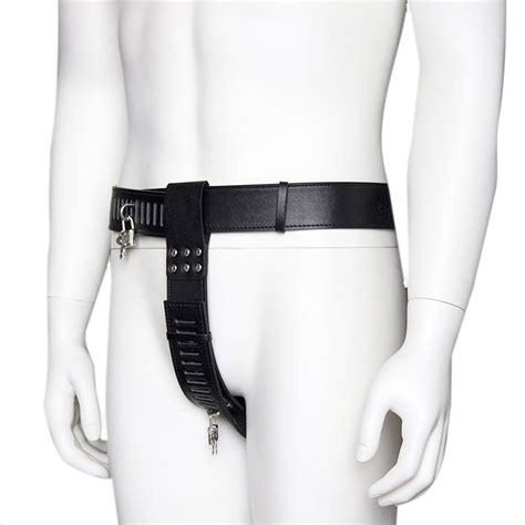 Female Chastity Belt Bdsm Leather Black 20 Chastity Cage