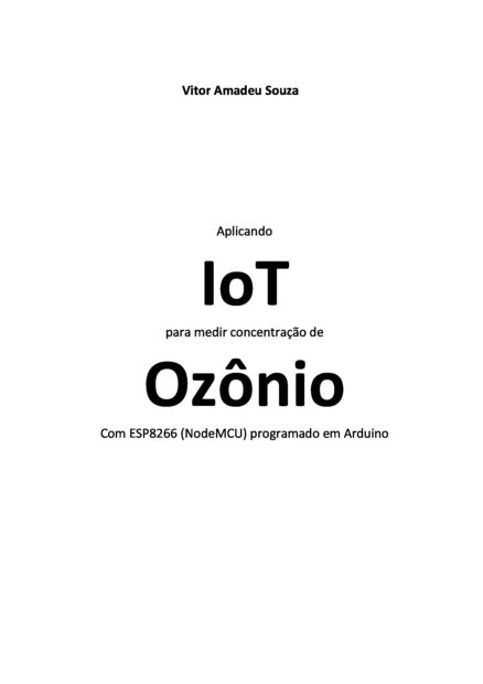 Aplicando Iot Para Medir Concentração De Ozônio Com Esp8266 Nodemcu