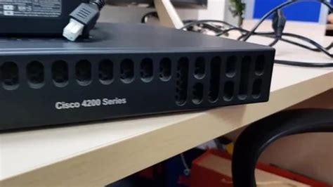Black Wired Cisco 4231 Integrated Services Router Model Number 4221 At Rs 79000 In New Delhi