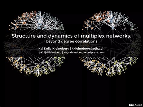 Structure And Dynamics Of Multiplex Networks Beyond Degree Correlations Ppt