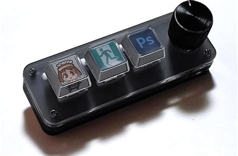 Xyza Tiny Keyboard カスタム2 0 プログラマブルキーボード 3key ボリューム コントローラー 簡単自作キーキャップモデル Gimmick Tokyo