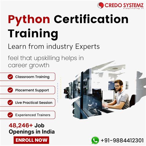 🔸𝗨𝗻𝗹𝗼𝗰𝗸 𝗬𝗼𝘂𝗿 𝗖𝗮𝗿𝗲𝗲𝗿 𝗣𝗼𝘁𝗲𝗻𝘁𝗶𝗮𝗹 𝘄𝗶𝘁𝗵 𝗣𝘆𝘁𝗵𝗼𝗻 𝗖𝗲𝗿𝘁𝗶𝗳𝗶𝗰𝗮𝘁𝗶𝗼𝗻 𝗮𝘁 𝗖𝗿𝗲𝗱𝗼