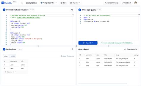 top 5 sql playground tools best online sql compilers for developers