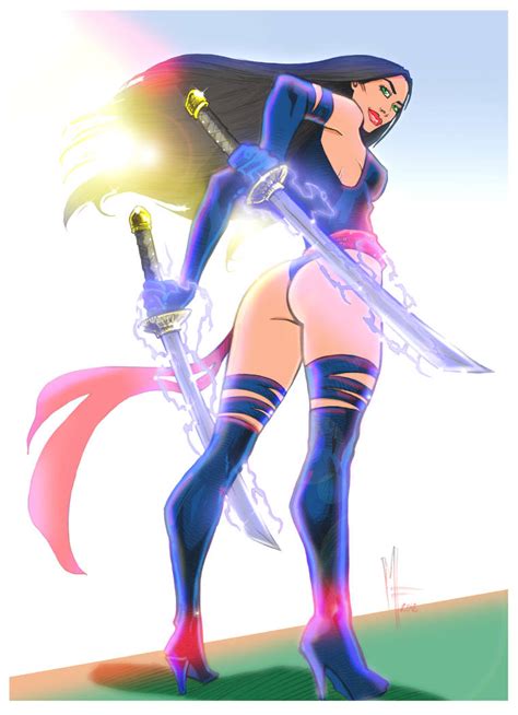 Psylocke Colors By Kpearce On Deviantart