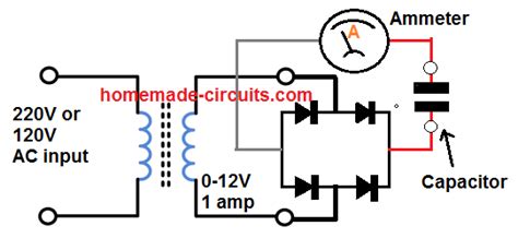 Simple ESR Meter Circuit Homemade Circuit Projects