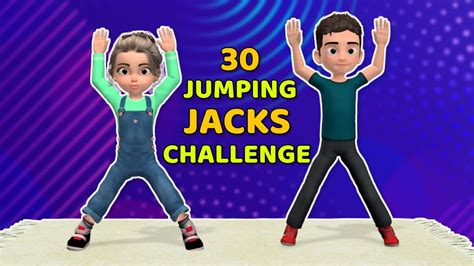 Jumping Jacks Cartoon