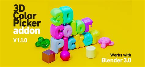 3d Color Picker Addon Blendernation