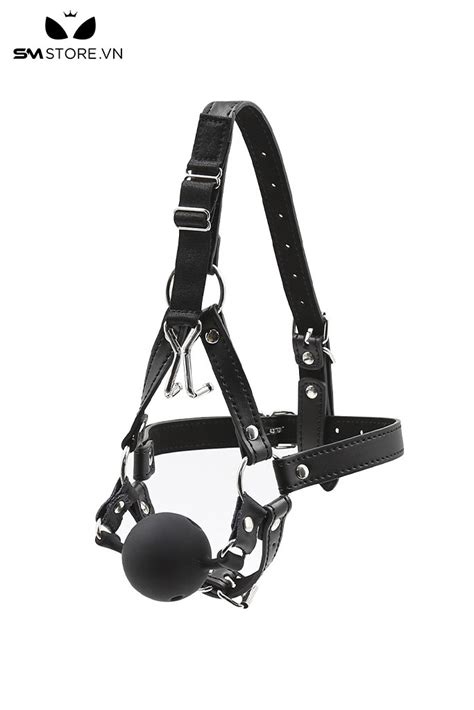 Smt026 Khóa Miệng Ball Gag Thiết Kế đai Qua đầu đồ Chơi Sm