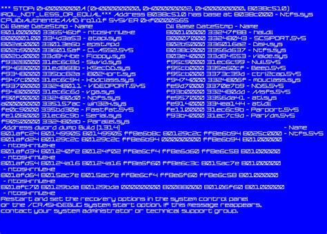 Windows Nt Bsod Remake By Hebrew2014 On Deviantart