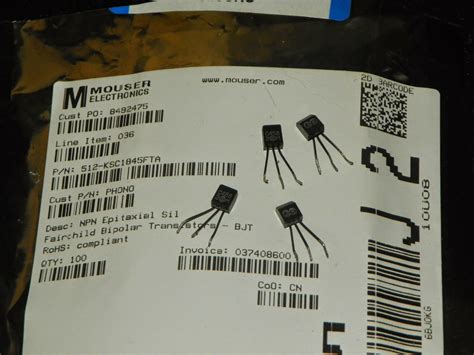C2073 Transistor Pinout 100 Authentic