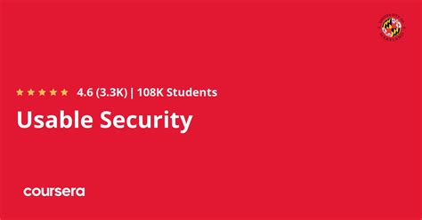 Usable Security Coursera