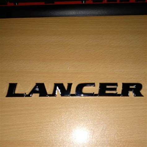 Mitsubishi Original Lancer Emblem Logo Car Accessories On Carousell