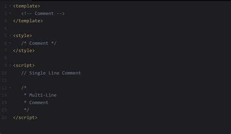 How To Comment Code In A Vuejs File • Thecodebytes