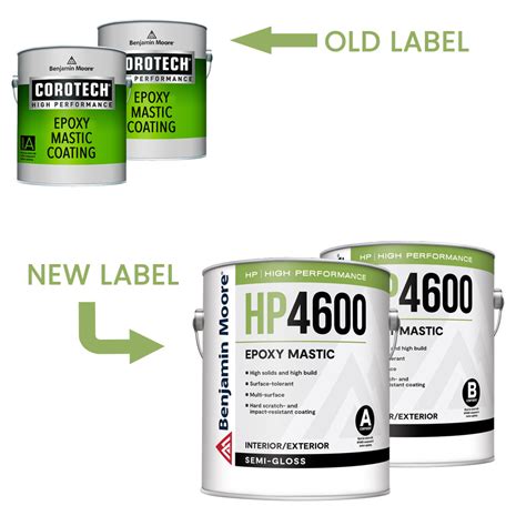 Benjamin Moore Hp4600 Epoxy Mastic Formerly Corotech V160 Surface