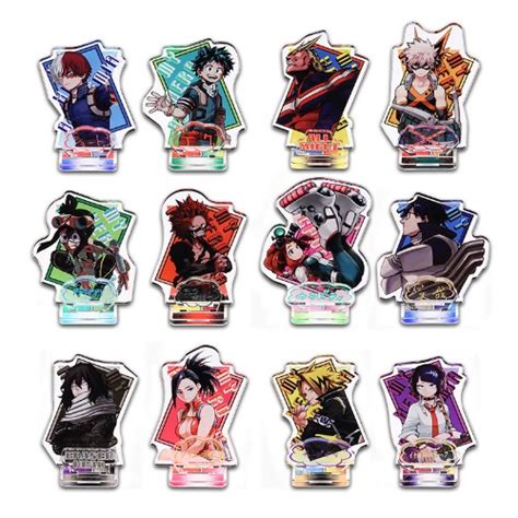 [입고 완료] 나의 히어로 아카데미아 점프 한정 아크릴 피규어 스탠드 컬렉션 1탄 랜덤 단품 나히아 히로아카 애니 공식 굿즈 도키도키굿즈