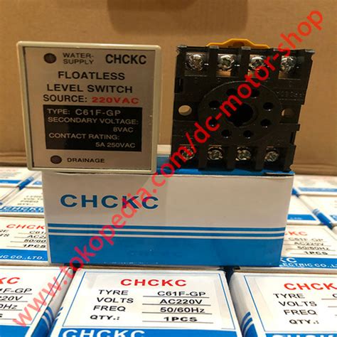 Jual C61F GP 220V AC Floatless Level Switch Relay Water Level Controller Jakarta Pusat DC