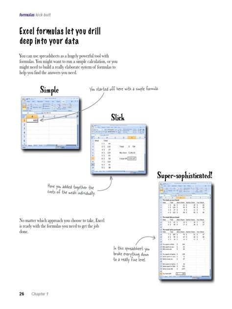 Simple Excel Formulas Let You Drill Deep Into Your Data Pdf