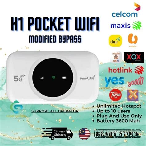 NEW Mifi Modified Unlocked Wifi Modem Pocket Mifi Router Support Unlimited Data Plan Simkad