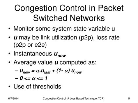 PPT Congestion Control PowerPoint Presentation Free Download ID 1418866