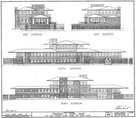 کلاسیک های معماری خانه روبی اثر فرانک لوید رایت آرل