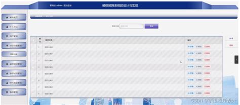 Javaphpnodejspython装修预算系统的设计与实现【2024年毕设】 Csdn博客
